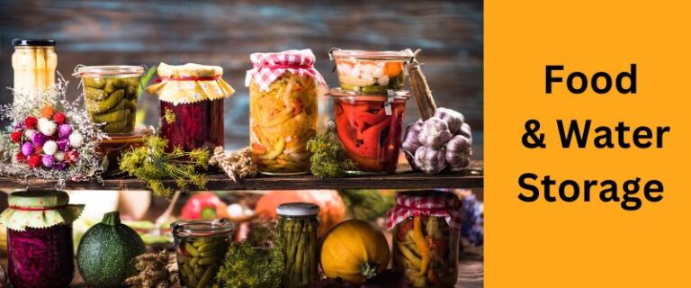 Food & Water Storage - Survival Prepper 101